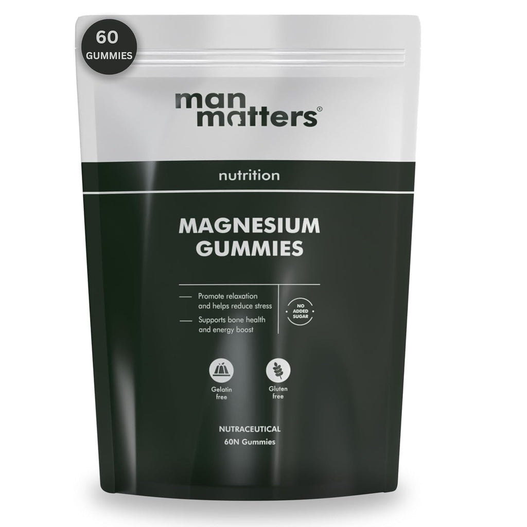 Man Matters Magnesium Glycinate Gummies 60 Gummies – Kuwa Supplements - KSA