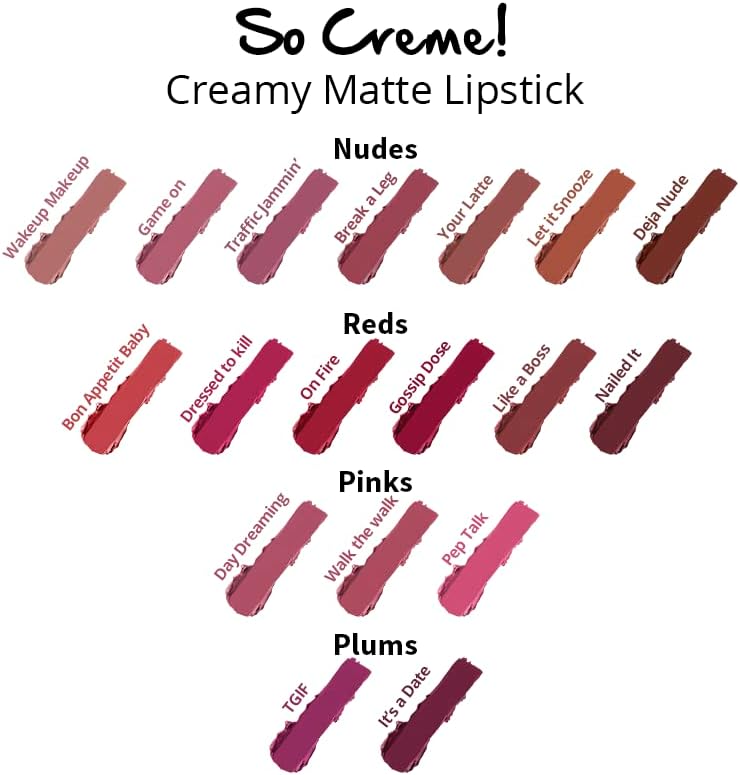 Nykaa So Creme! Creamy Matte Lipstick Pep Talk – Kuwa Supplements - KSA