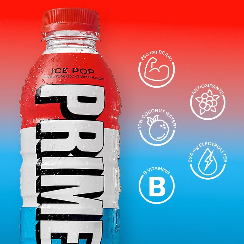 Buy Prime Hydration Drink Ice Pop 500ml Online