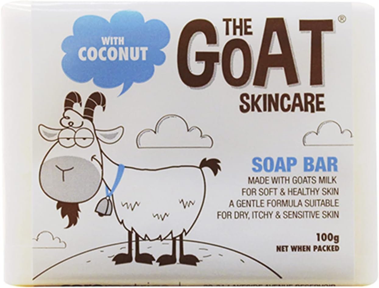 The Goat Skincare Original Soap Bar With Coconut 100g, Light Brown ...