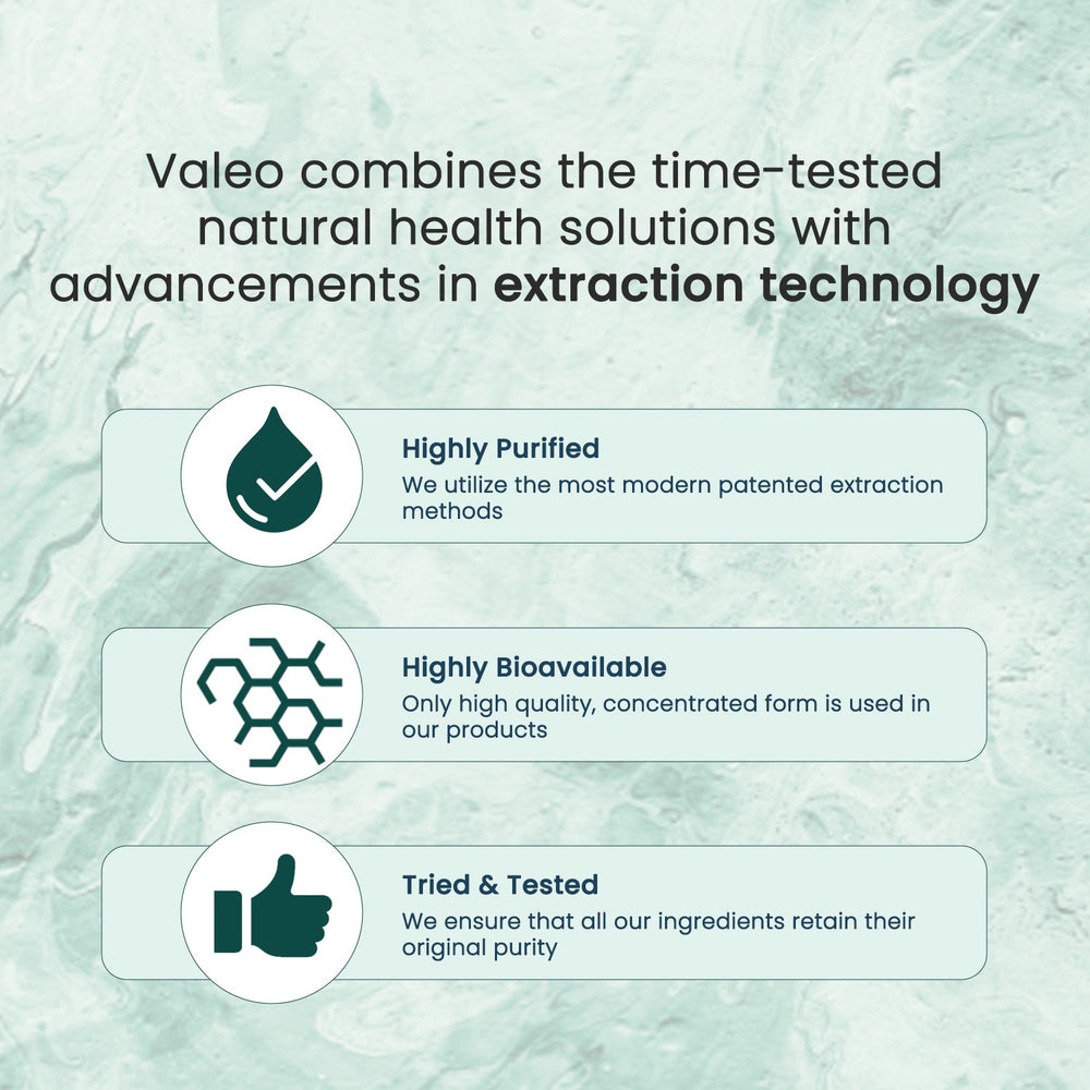 Valeo Berberine+ 90 Capsules & Valeo Japanese Matcha Green Tea 20 Effe