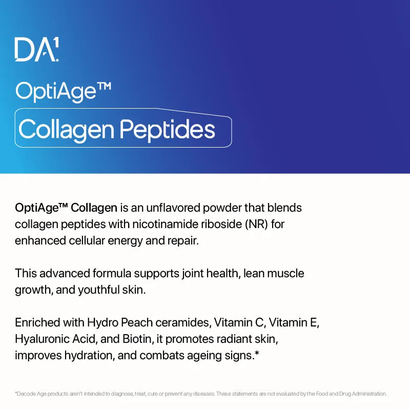 Decode Age Optiage Collagen Peptides Unflavoured 75g – Kuwa Supplements ...