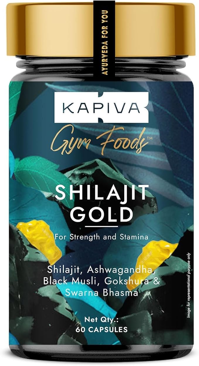 Buy Kapiva Shilajit Gold 60 Capsules Online