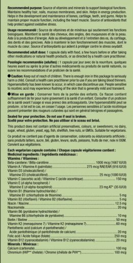 Ultramin Men's 50 + Multi , 60 Vegetarian Capsules – Kuwa Supplements - KSA